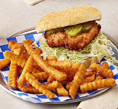 FRIES 3/8" CRINKLE CUT SEASONED - Jordanos